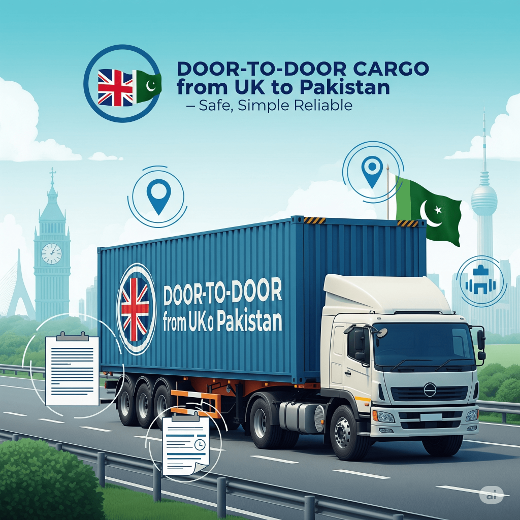 Door to Door Cargo UK to Pakistan | Pak Connect Cargo